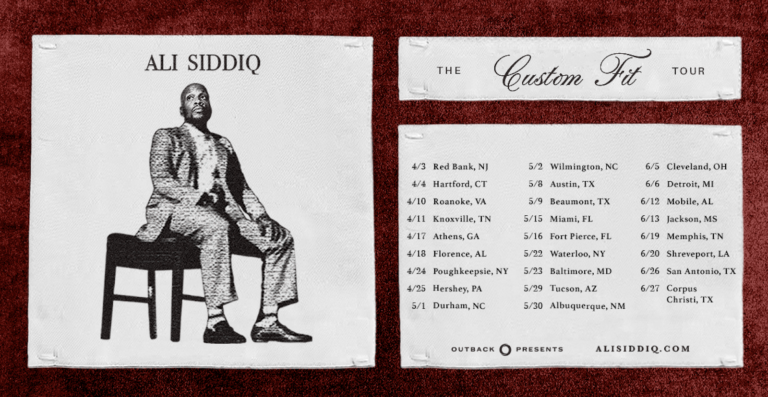Comedian Ali Siddiq Launches the Custom Fit Tour – The In-Demand Comic ...